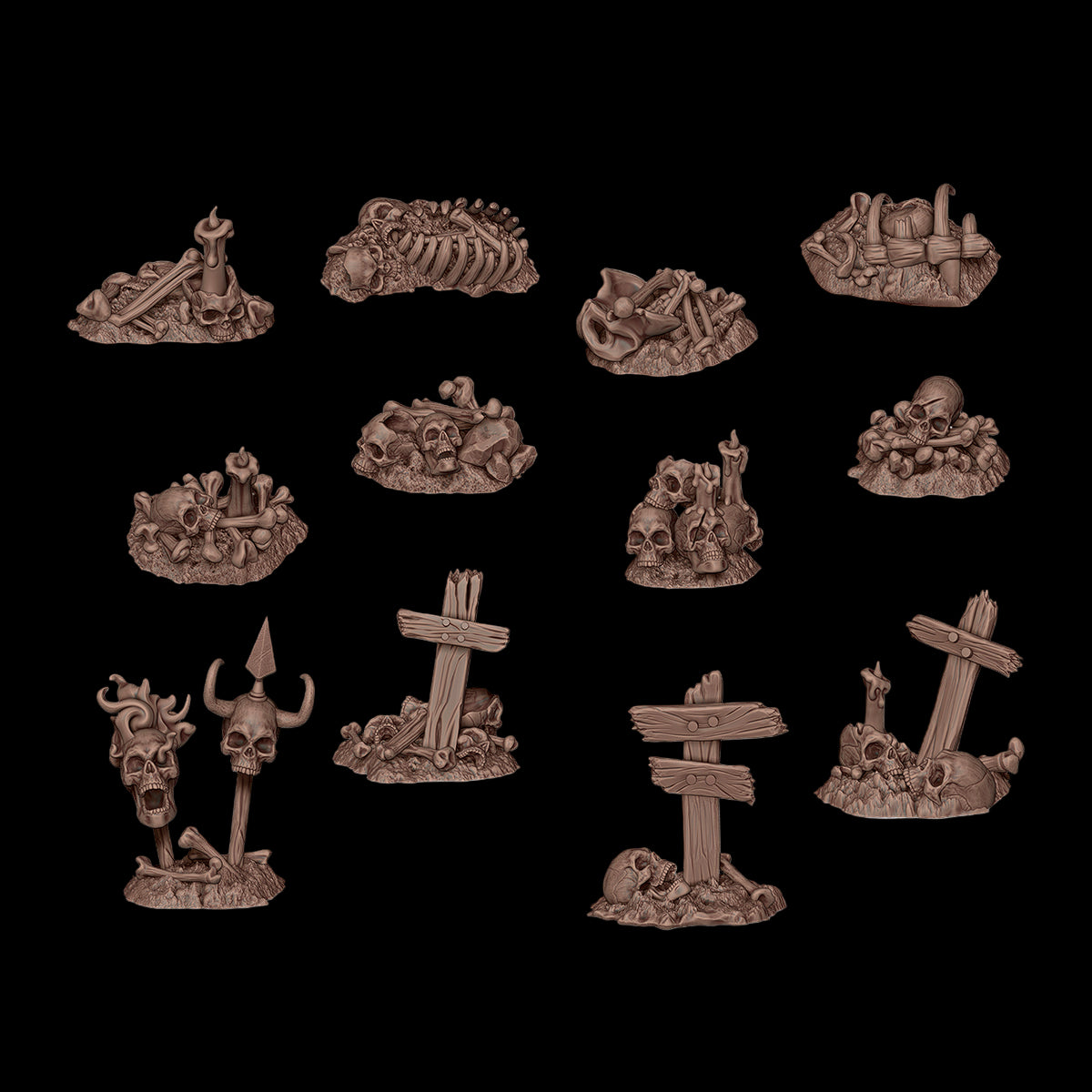 BONES REMAINS – AK BASING BITS – Hobbybrothers